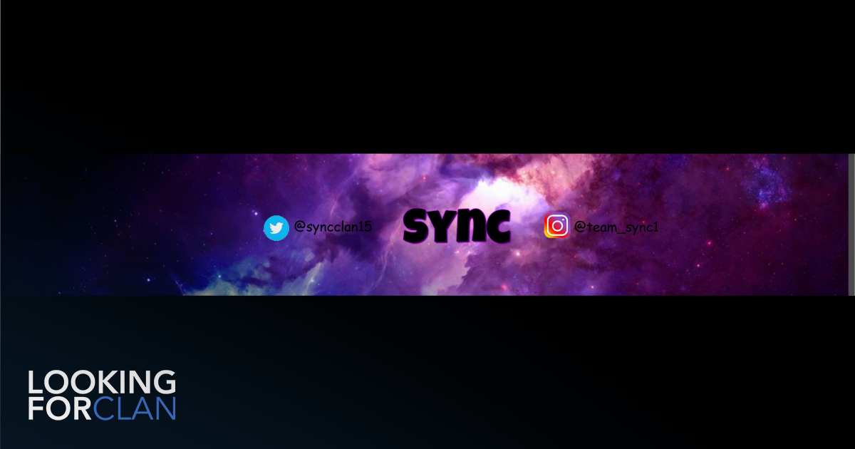 Team Sync | Looking For Clan