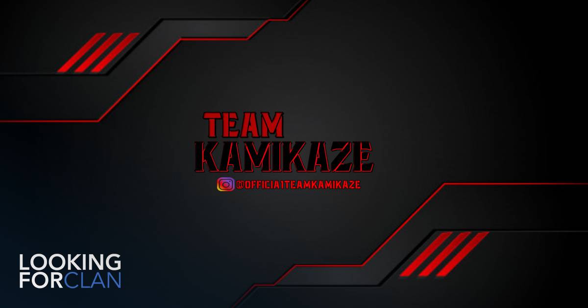 Team Kamikaze | Looking For Clan